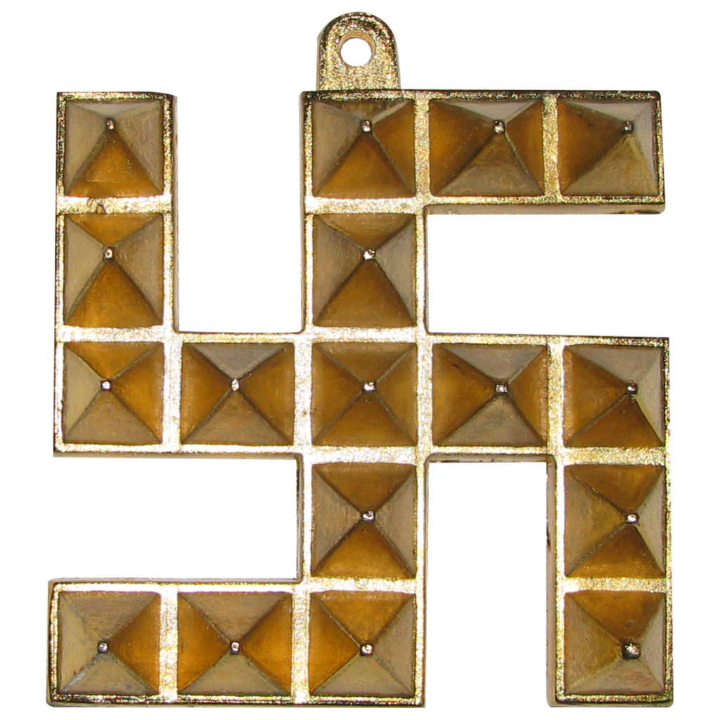 Aadhyathmik Siddha Swastik Pyramid Wall / Swastika Door Hanging ...