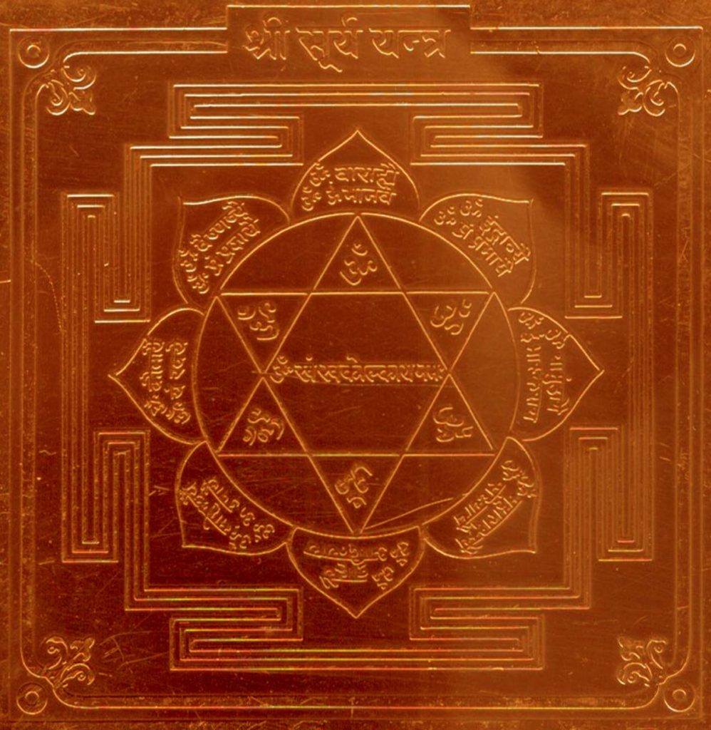 Suriya Ashtadhala Padma Yantra Surya Ravi The Planet Sun Suryan Yantram ...