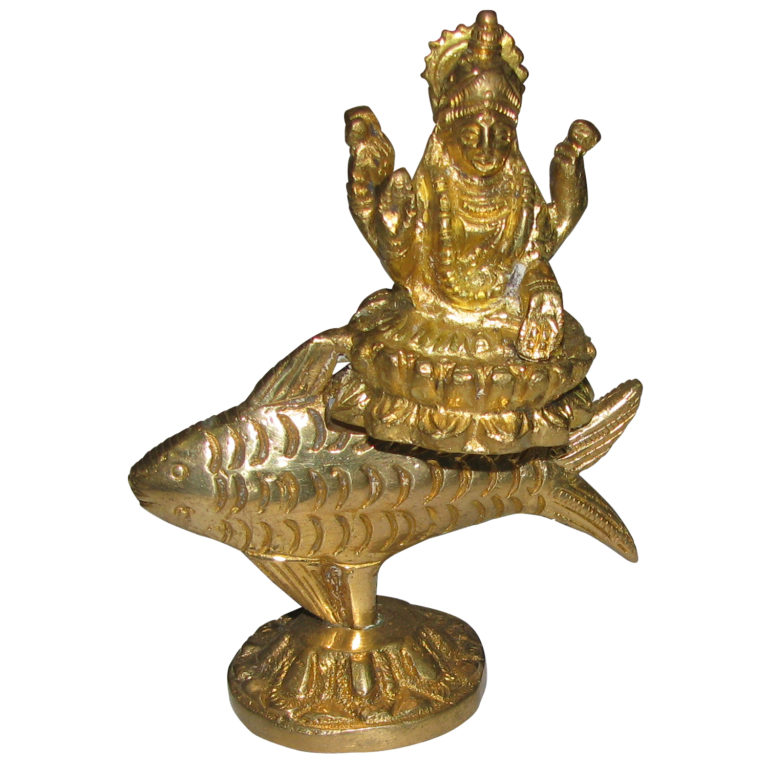Aadhyathmik Udupi Krishna Holding Churning Rod Brass Idol - S9032 ...