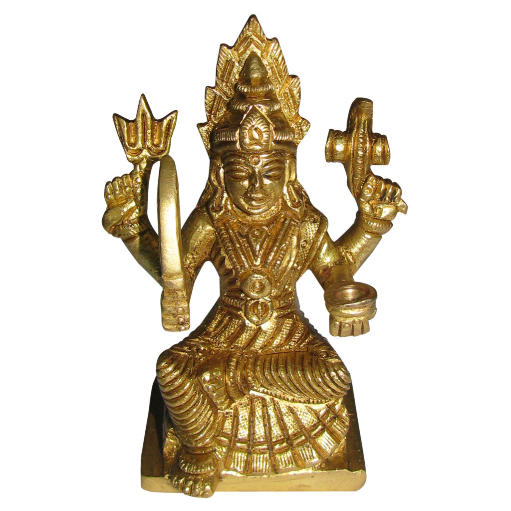 Aadhyathmik Udupi Krishna Holding Churning Rod Brass Idol - S9032 ...
