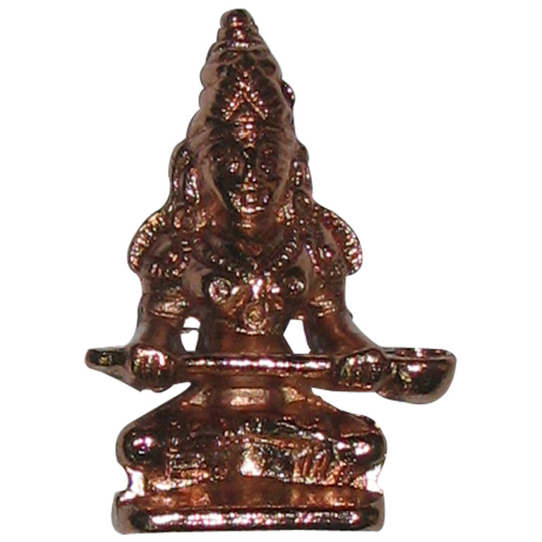 Annapurni Annapoorna Devi Annapurna Devi Goddess Metal Idol Brown ...