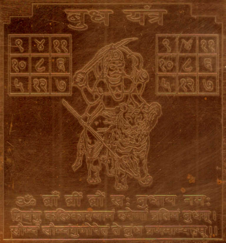 Budha Yantra The Planet Mercury Yantram Budhan Graha Yendram In Copper ...