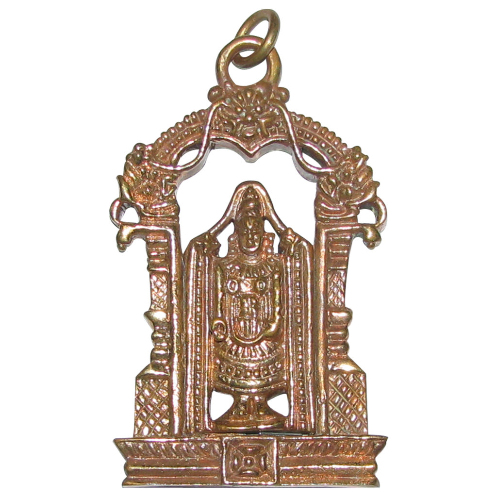 Aadhyathmik Aimpon Panchalogam Venkateswara Swamy Pendant Panchaloha ...