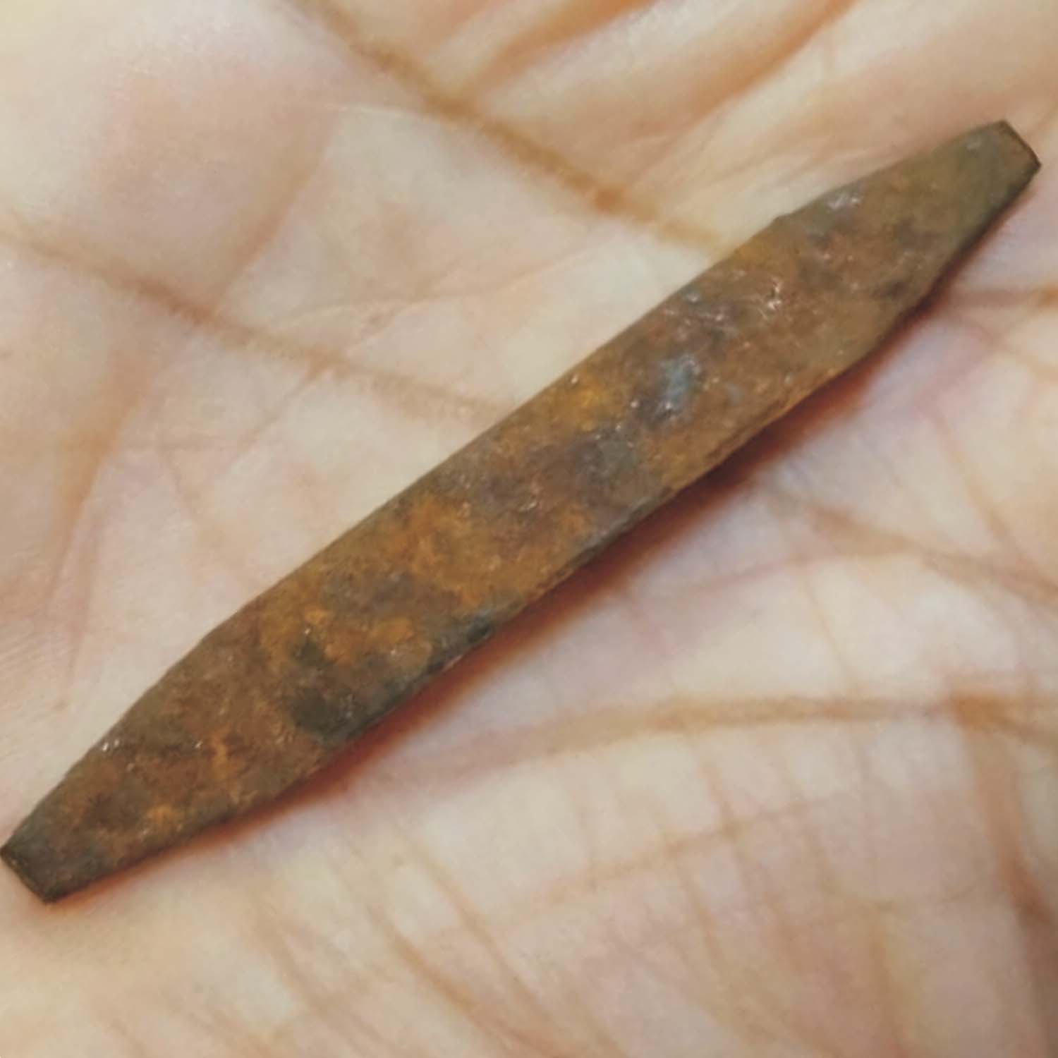 Used Flat Boat Nail For Making Ring To Reduce The Ill Effects Of Shani ...