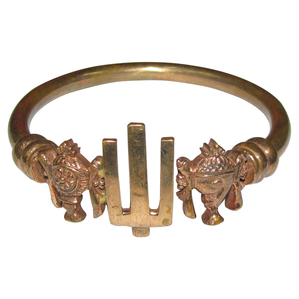 Aadhyathmik Aimpon Panchalogam Shankam Chakram Namam Kadiyam Panchaloha ...