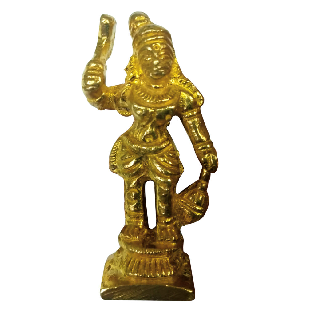 S9031-56 - Aadhyathmik Muniswaran Brass Idol Muneeswaran Pithalai Silai ...