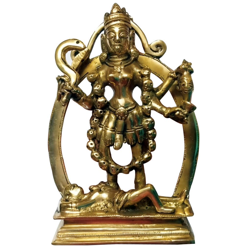 S9031-57 - Aadhyathmik Kali Brass Idol Khali Pithalai Silai Kaali ...