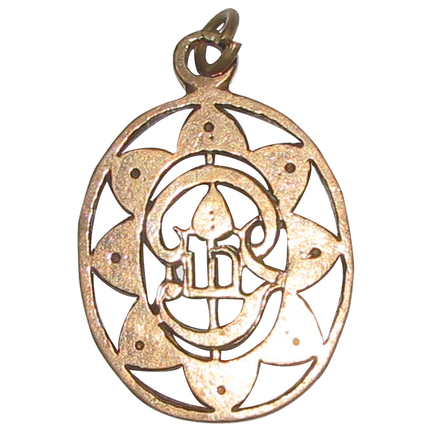 S961388 - Aadhyathmik Aimpon Panchalogam Murugan Om Vel Pendant ...