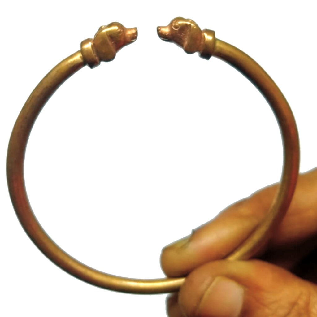 S9037-06 - Aadhyathmk Aimpon Kalabhairava Panchaloha Bracelet ...