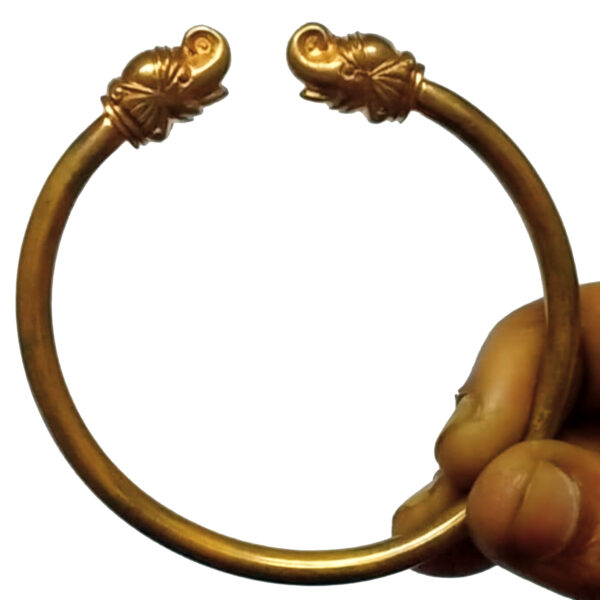 S9037-14 - Aadhyathmk Aimpon Airavath Panchaloha Bracelet Adjustable ...