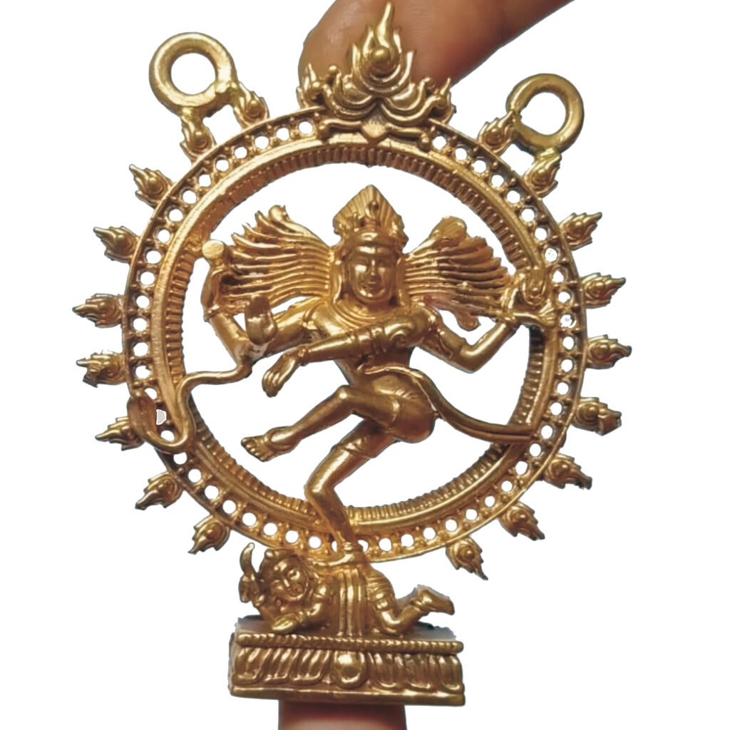 S9038-55 - Aadhyathmik Natraj Nataraja Pendant Panchalogam Panchaloha ...