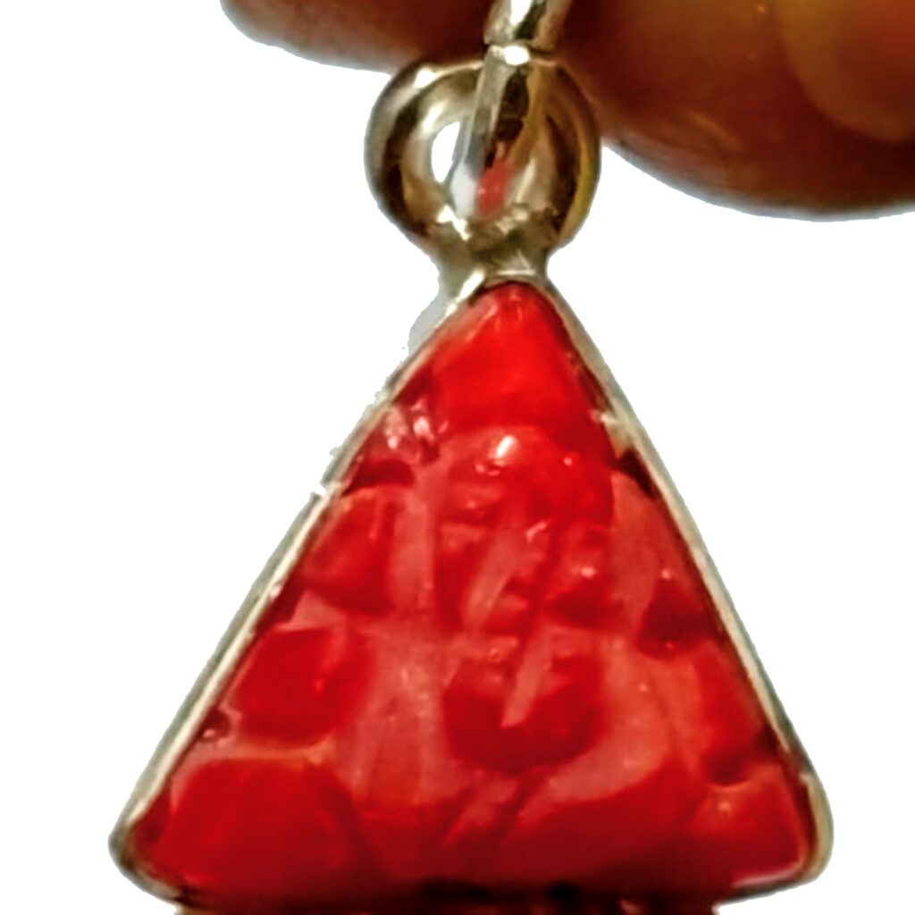 S9056-03-04 - Aadhyathmik Natural Activated Ganesh Carved on Coral ...