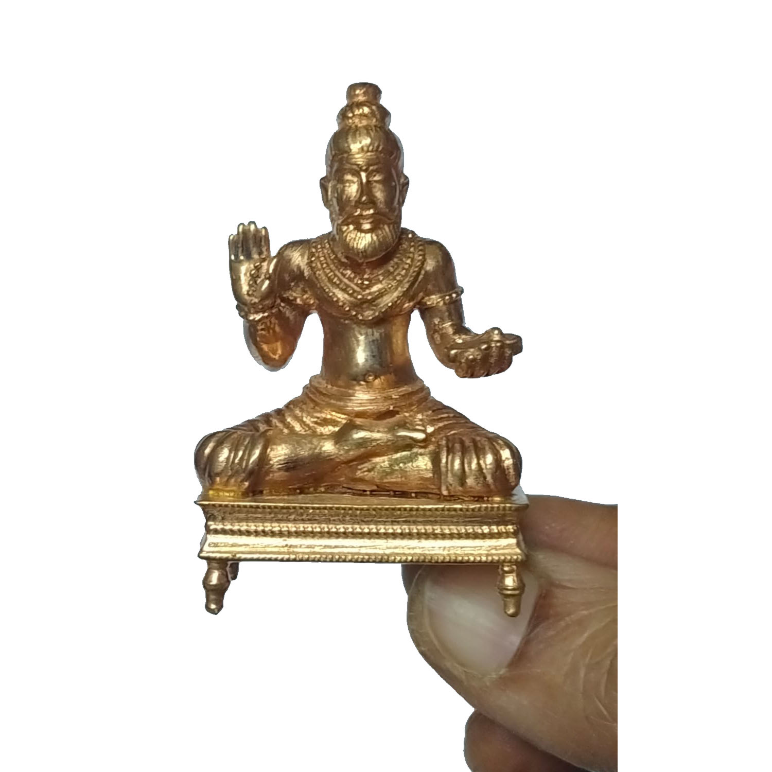 S9036-45 - Maharishi Aadhyathmik Consecrated Panchaloha Idol 2¾inch ...