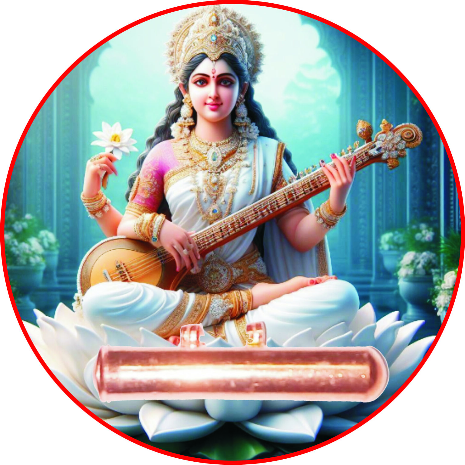 S9047-19 - Aadhyathmik VidyaVani Anugrah Tabeez Talisman Mantra Vedic ...