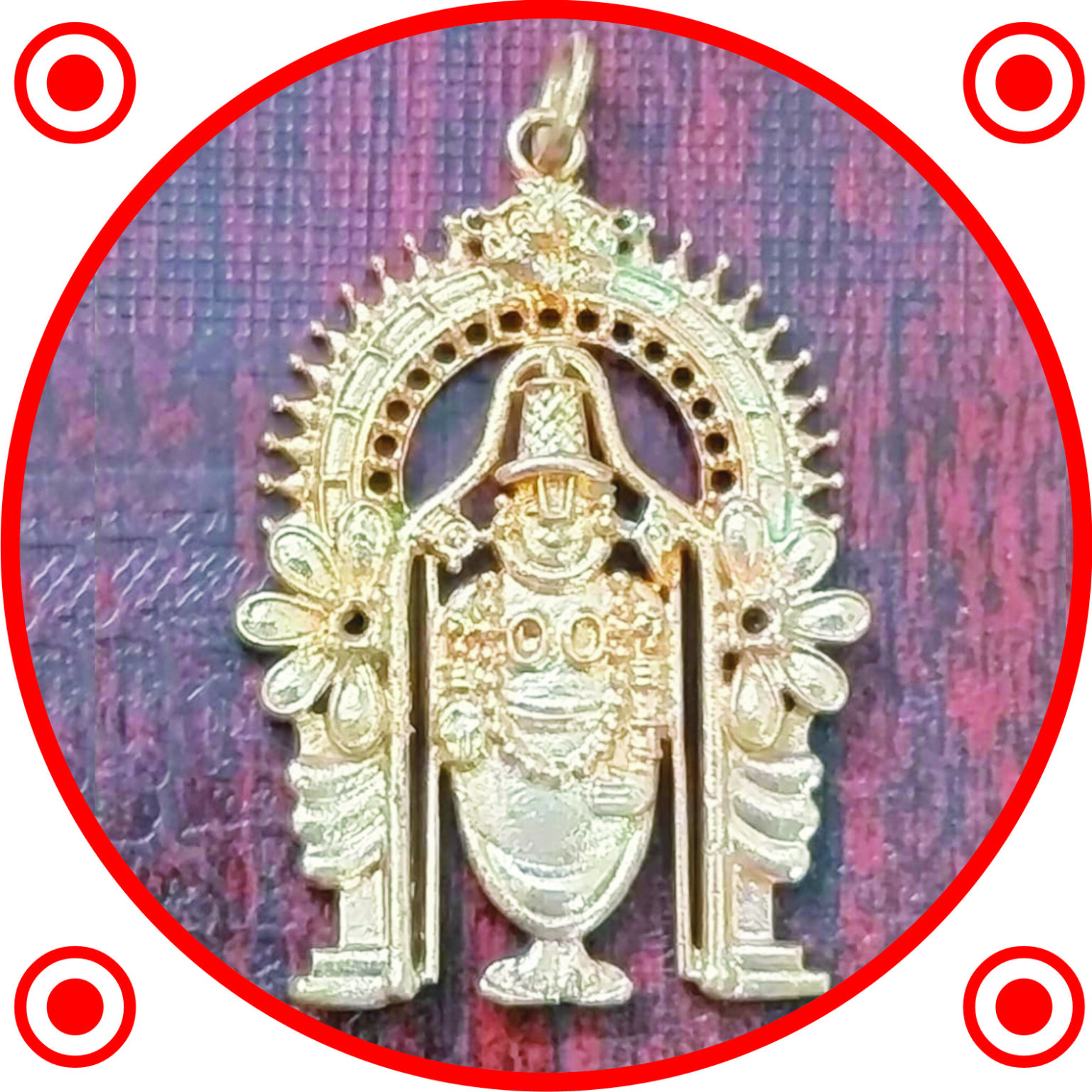 S9038-78 - Aadhyathmik Tirumala Tirupathi Venkateswara Swamy with ...