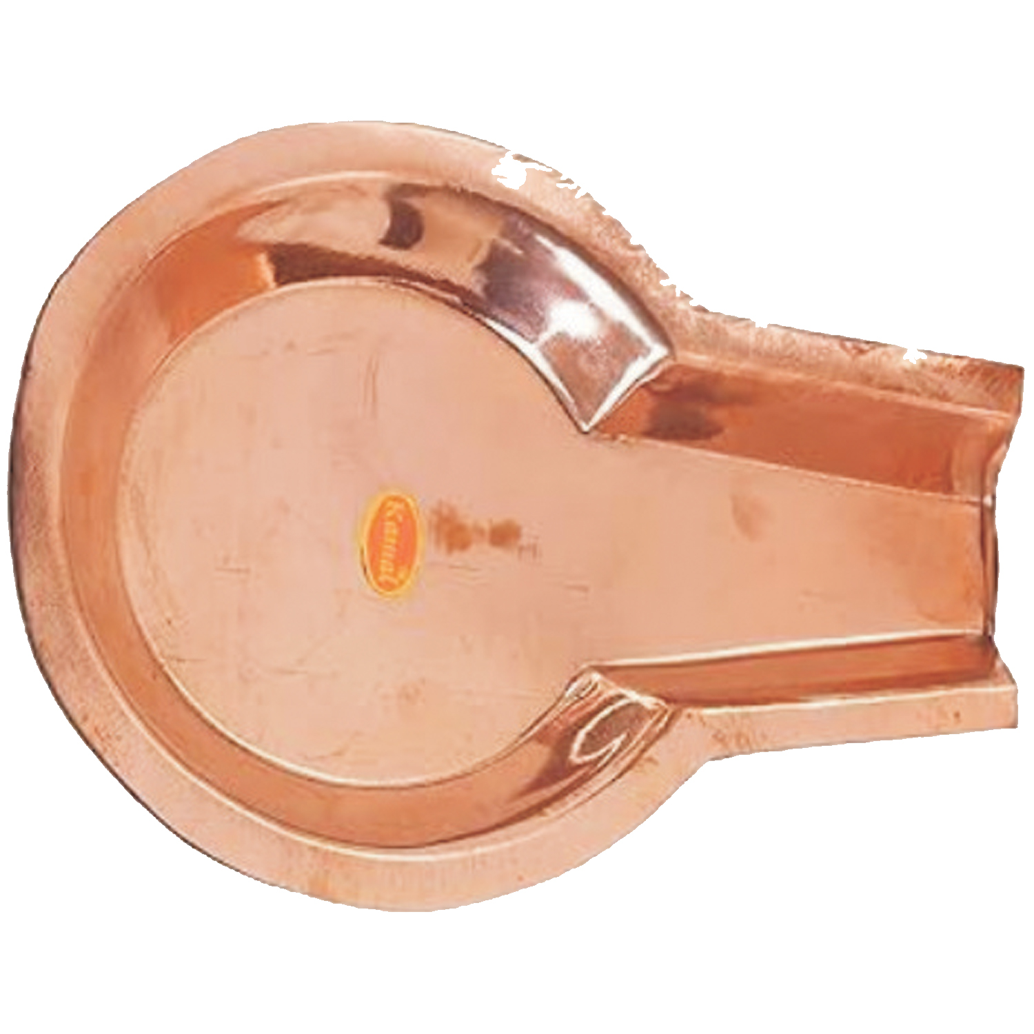 A0879-11x9inch - Aadhyathmik Copper Thirumanjana Tray Abisheka Tray ...