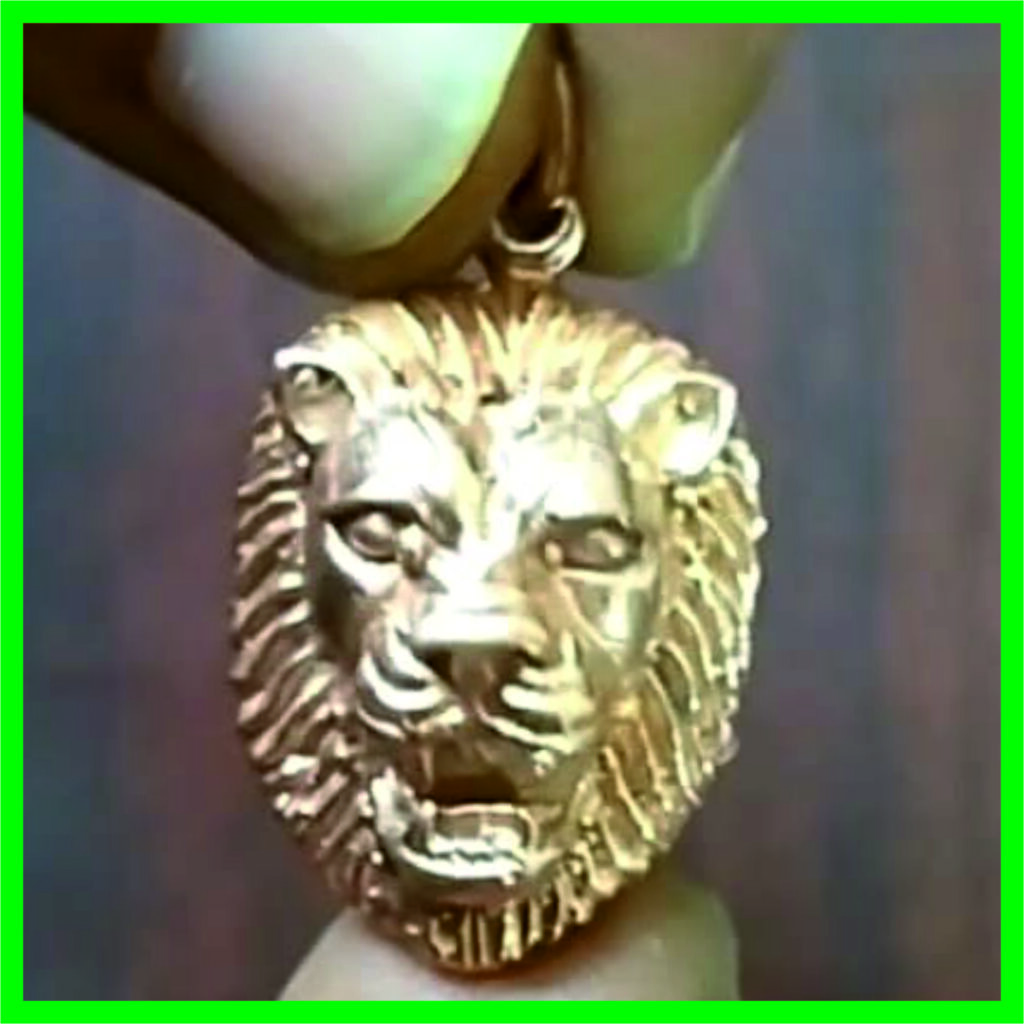 5LP6 - Aadhyathmik Narasing Panchaloha Pendant Narasimha Aimpon Locket ...